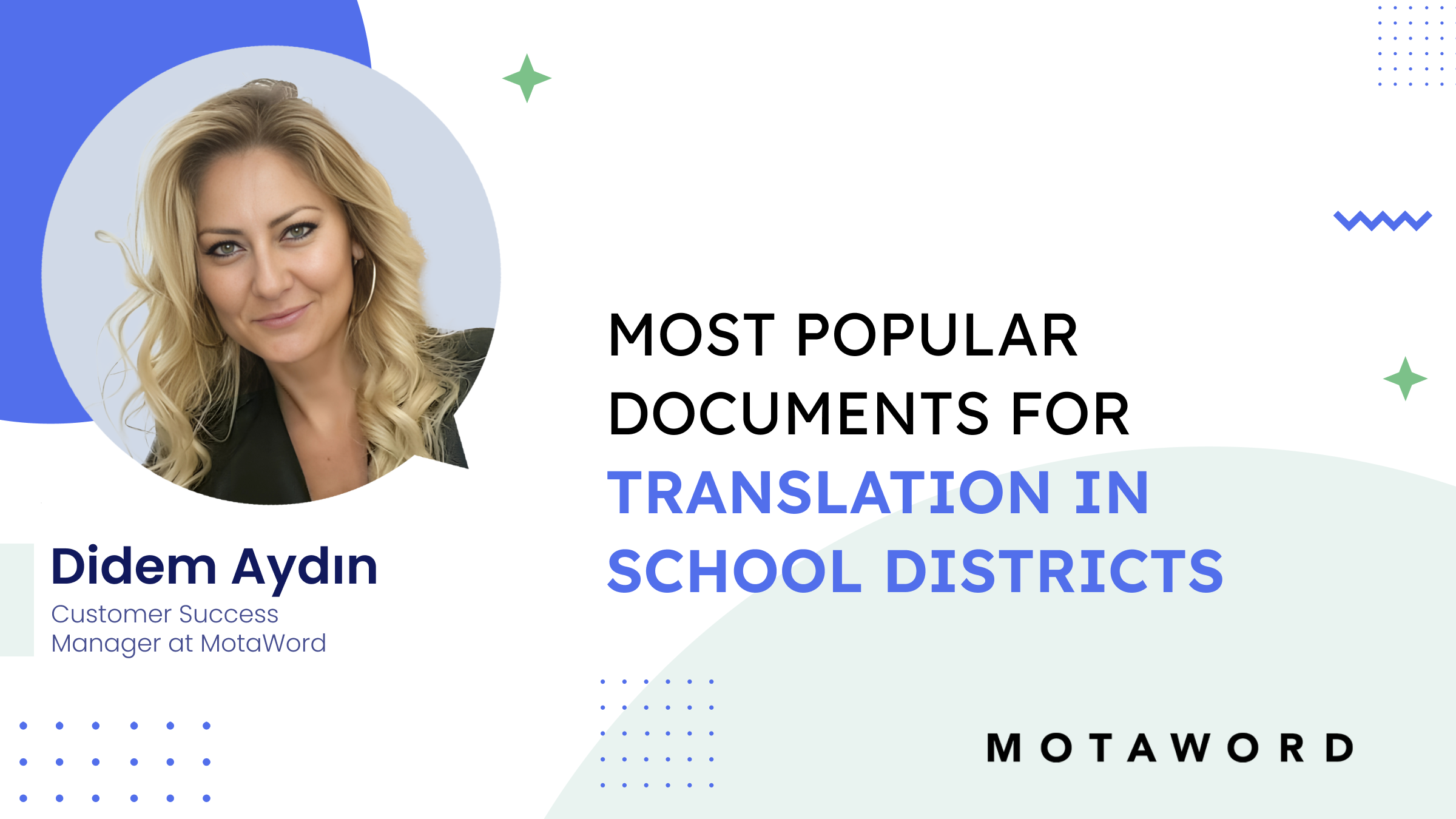 Los documentos más traducidos en los distritos escolares