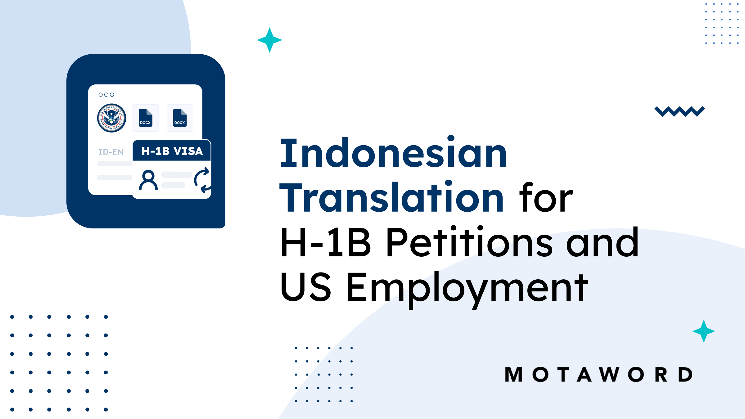 Indonesian to English USCIS Translation for H-1B (Avoid RFEs)