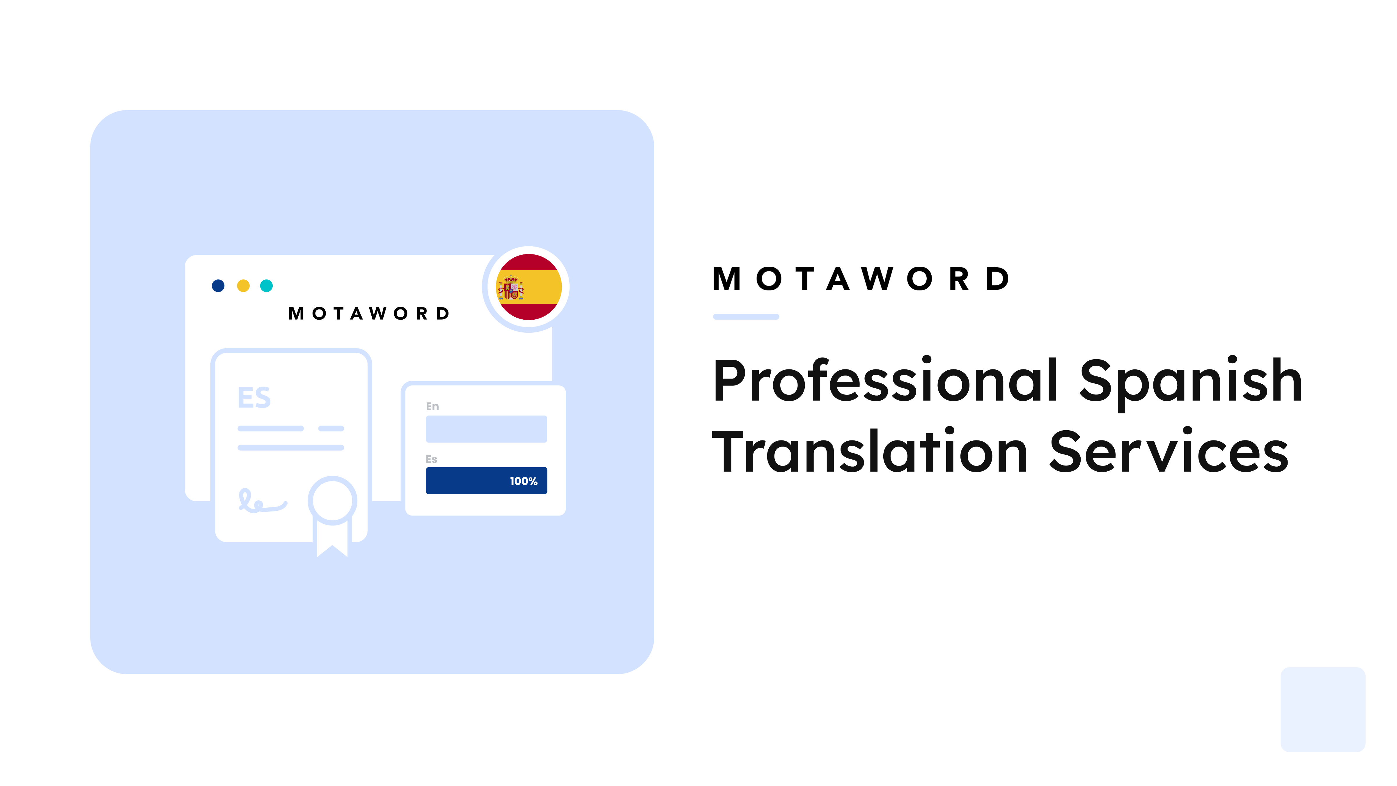 MotaWord's Spanish Translation Services