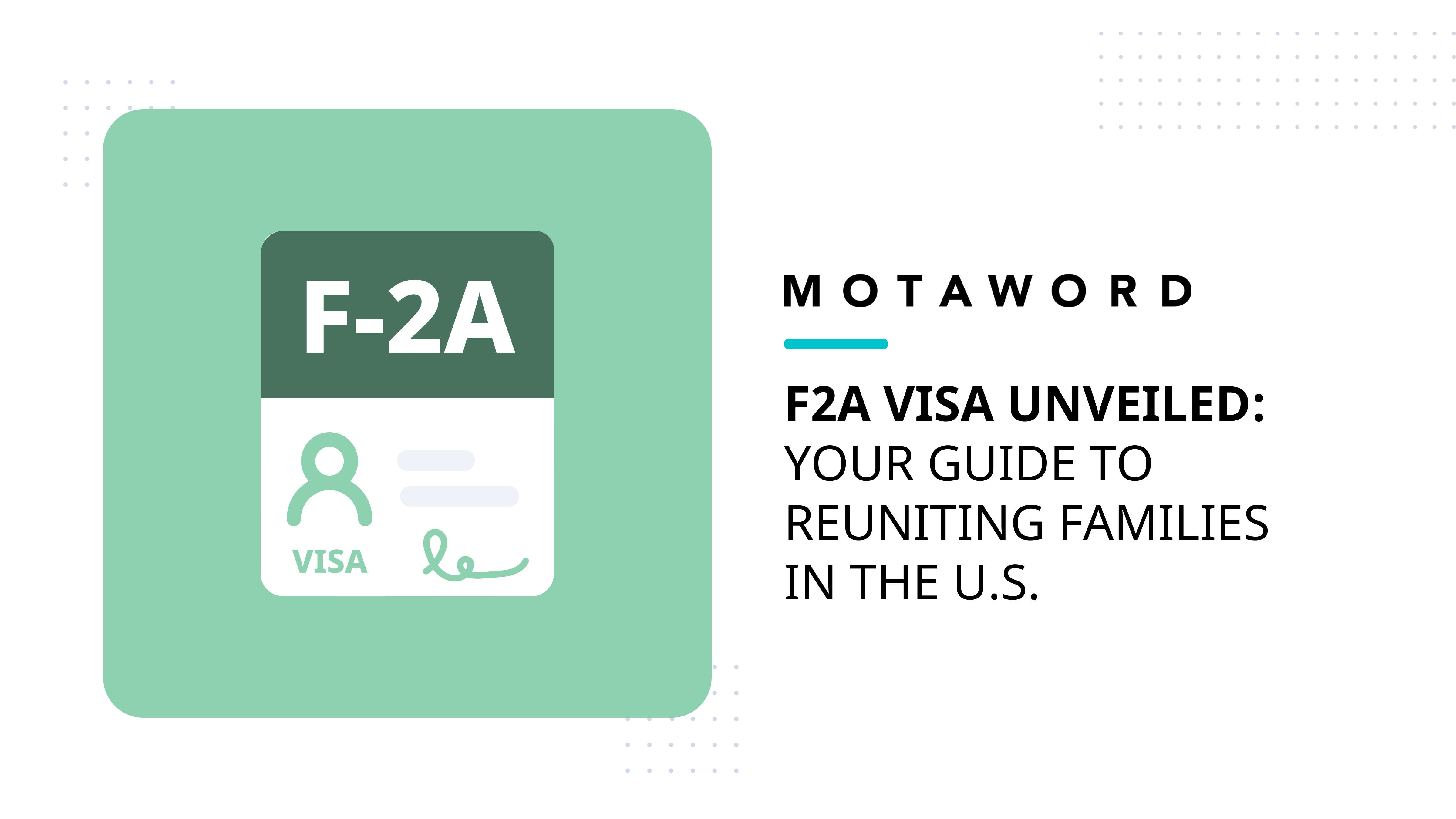 Your Essential F2A Visa Guide: Reuniting Families in the U.S.