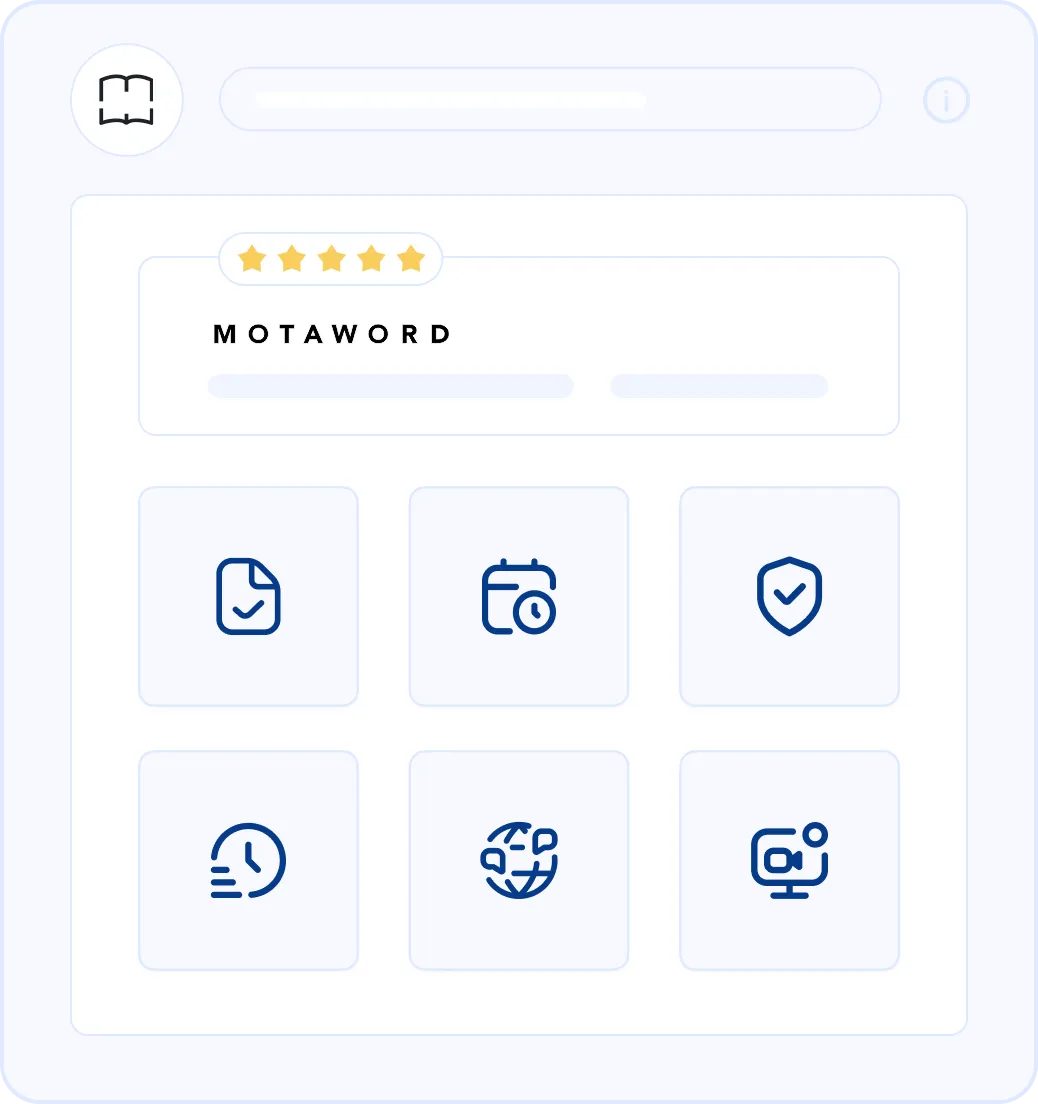 Video Remote Interpretation (VRI) by MotaWord